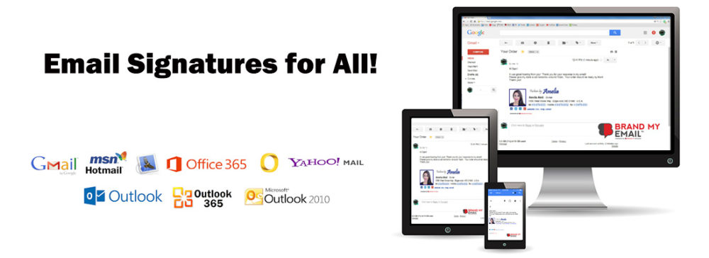 Custom Web Based Email Signature - Brand My Email